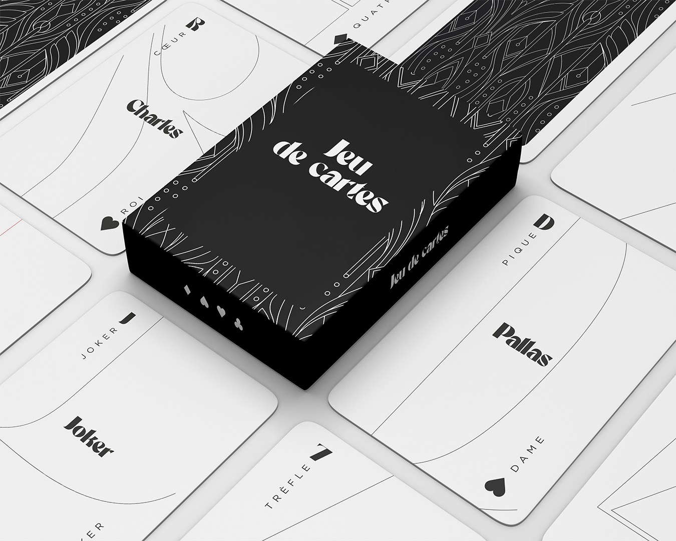 Les figures d’un jeu de cartes - CC Studio